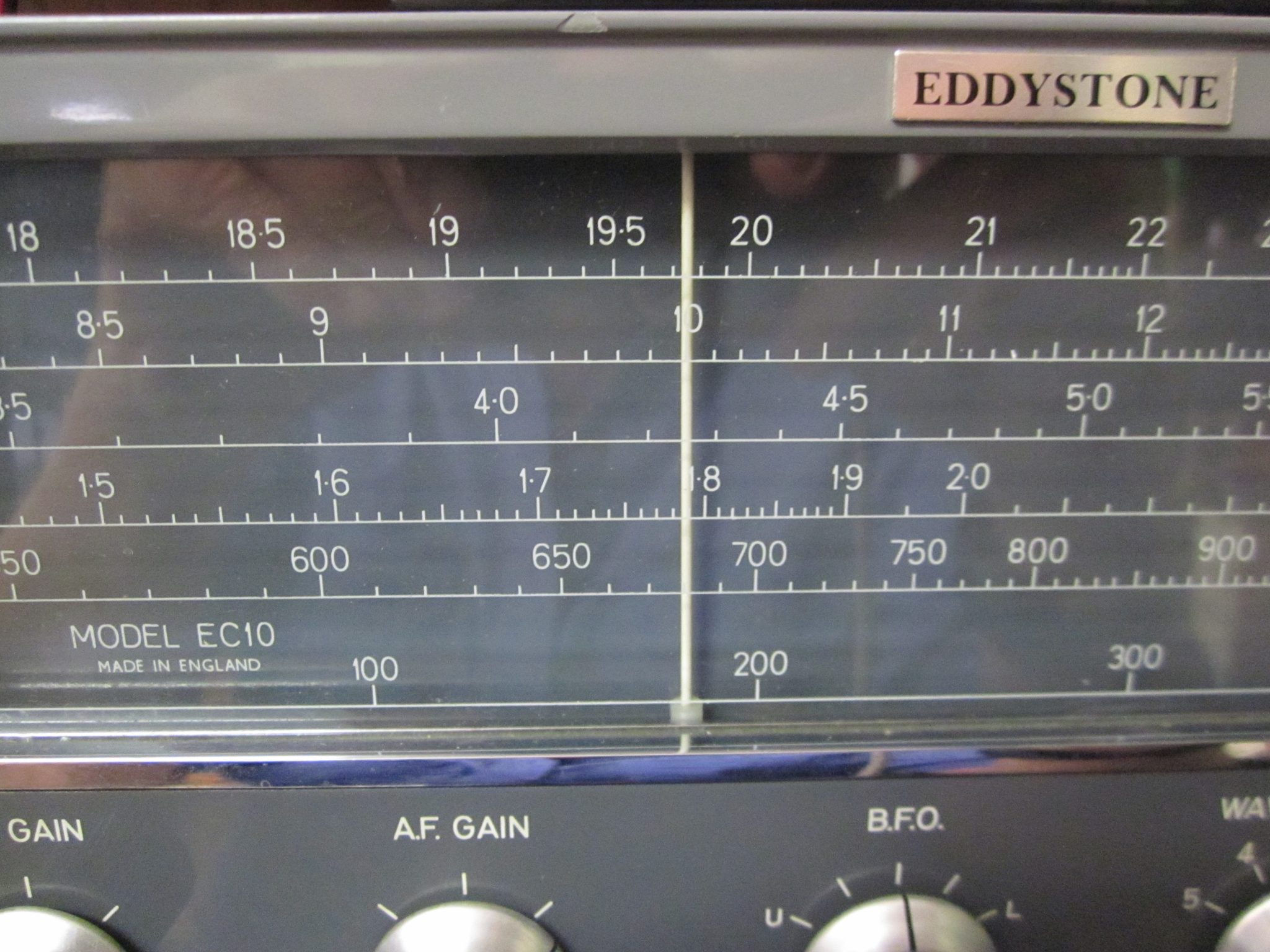 My Eddystone EC 10 Transistor Communication Receiver January 1970 – to ...